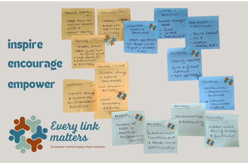 A sprinkling of 'inspire, encourage & empower' - Every Link Matters